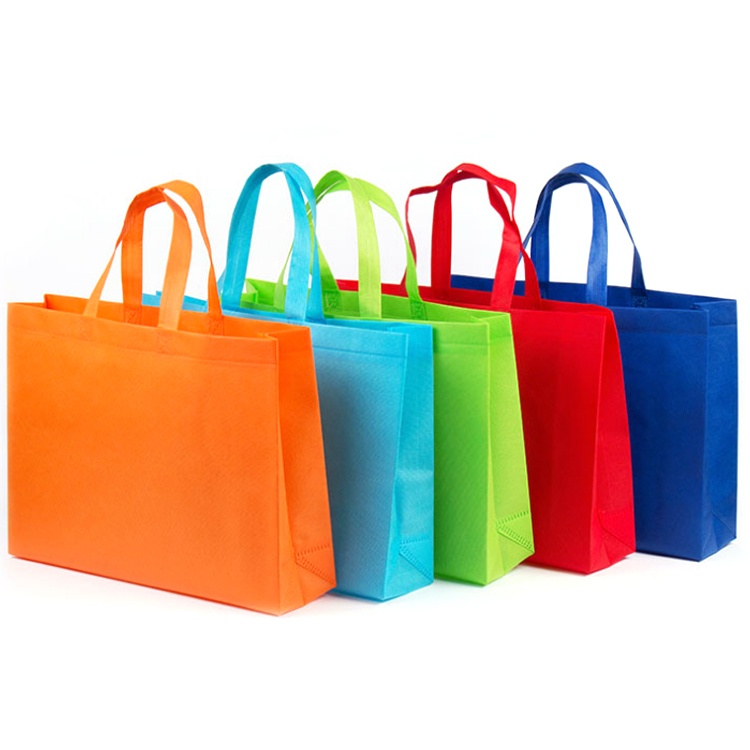 Custom logo non woven bags 100% new fabric material | China Paper Bags ...